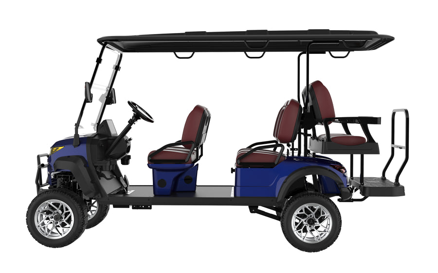 MXV4+2 Powerful, Stylish, and Eco-Friendly, 6-Seater Golf Cart – GCC Motor