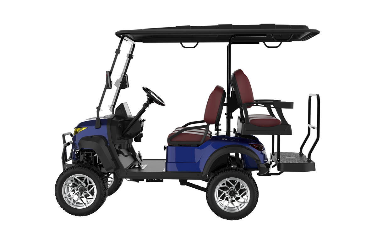 Sun Cart MXV2+2 Electric Golf Cart 48V/350A , range 80 Km – GCC Motor
