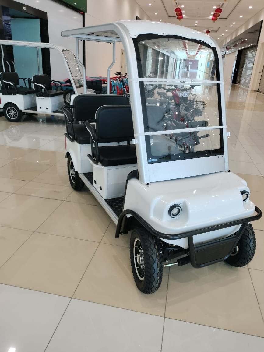 COOLBABY GRF44: 4-Seater Cart - Perfect for Club, Hotel, and Electric ...
